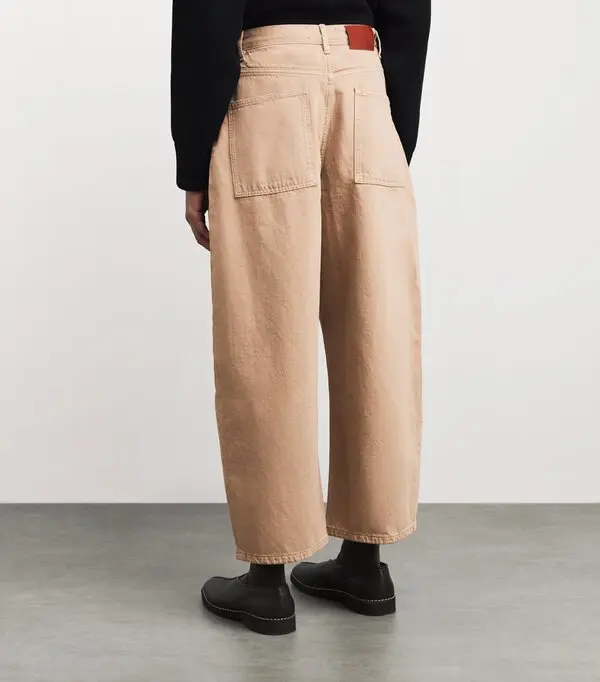 Studio Nicholson Paolo Barrel Jeans - Brown