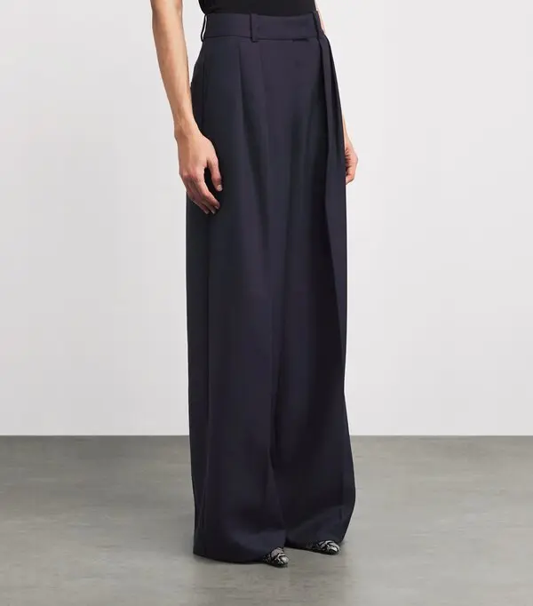 ANINE BING Lou Wide-leg Trousers
