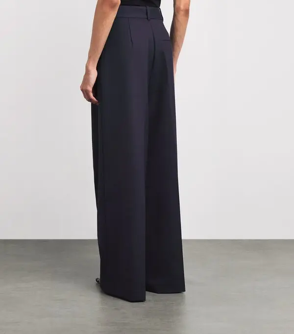 ANINE BING Lou Wide-leg Trousers