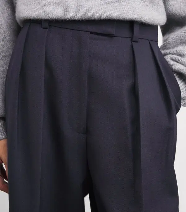 ANINE BING Lou Wide-leg Trousers
