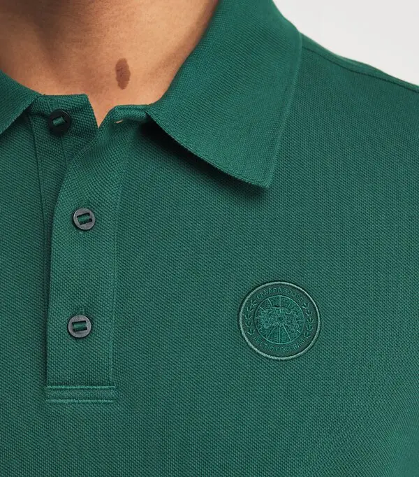 Canada Goose Cotton Beckley Polo Shirt - Green