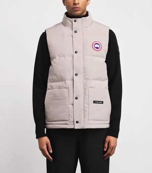 Canada Goose Down-filled Freestyle Crew Gilet - Grey