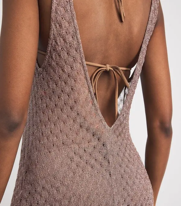 Missoni Crochet Sleeveless Maxi Dress