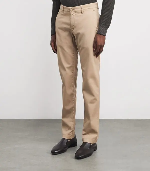 Jacob Cohen Bobby Slim Chinos - Brown