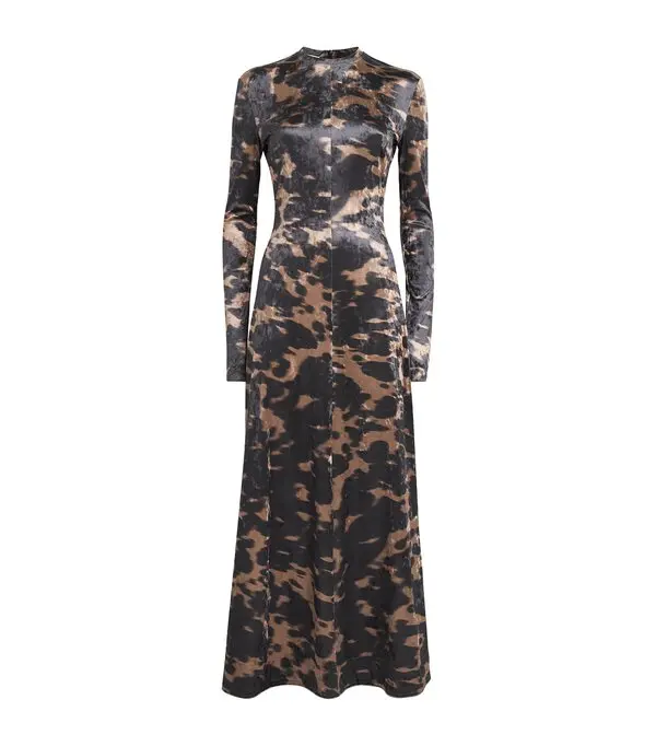 Nanushka Stretch-velvet Jynx Midi Dress