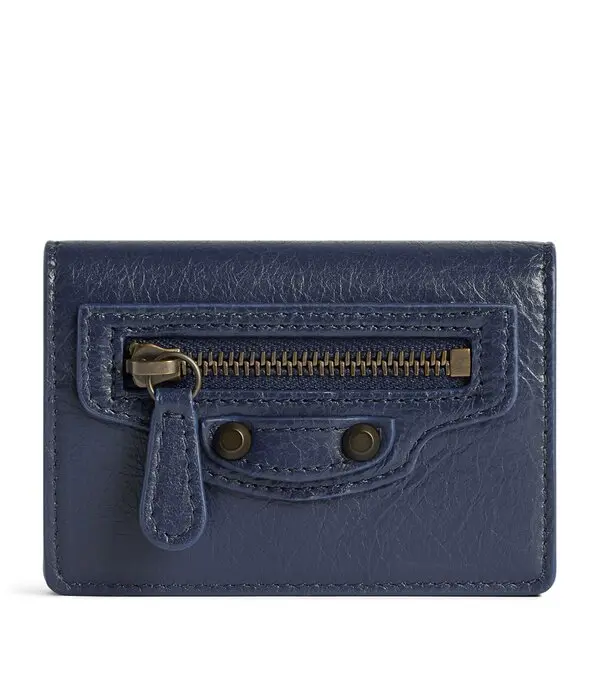 Balenciaga Le City Mini Wallet - Blue