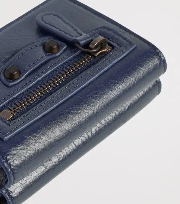 Balenciaga Le City Mini Wallet - Blue