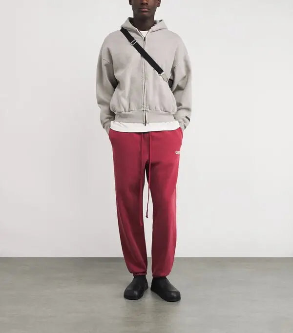 Fear Of God Cotton Script Logo Hoodie