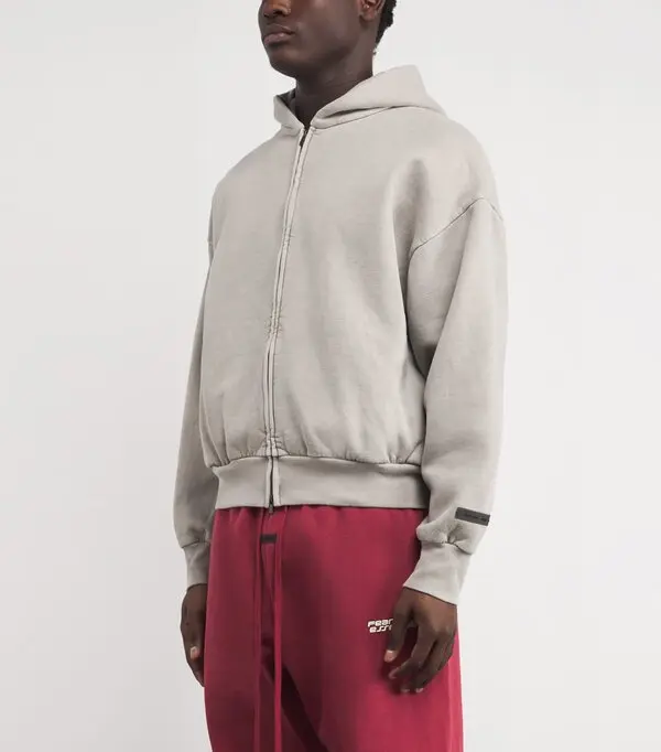 Fear Of God Cotton Script Logo Hoodie