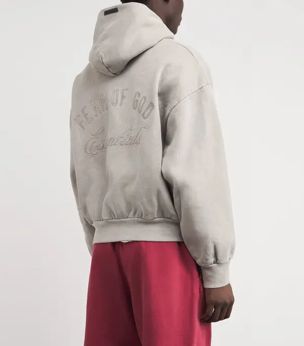 Fear Of God Cotton Script Logo Hoodie