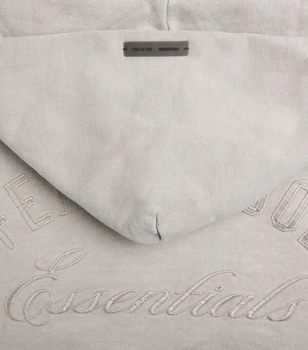 Fear Of God Cotton Script Logo Hoodie