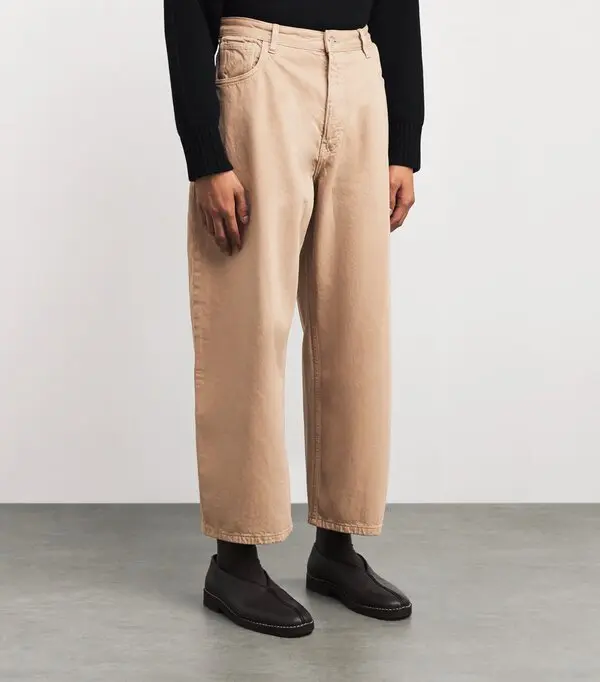 Studio Nicholson Paolo Barrel Jeans - Brown