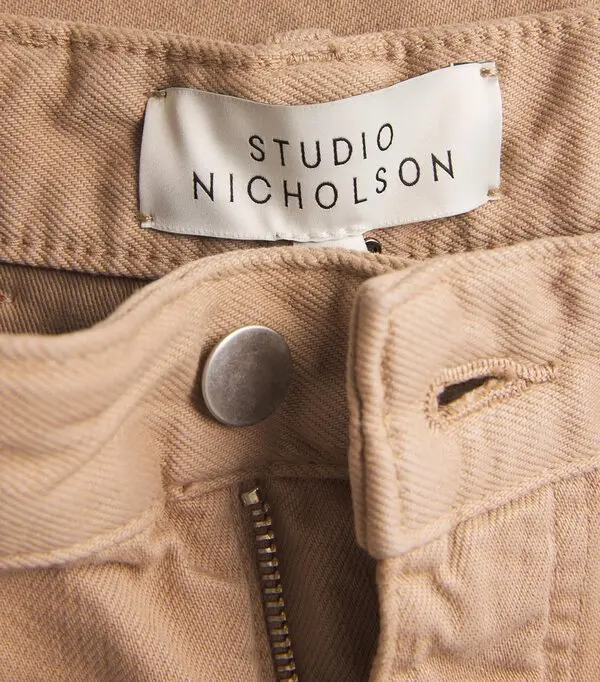 Studio Nicholson Paolo Barrel Jeans - Brown