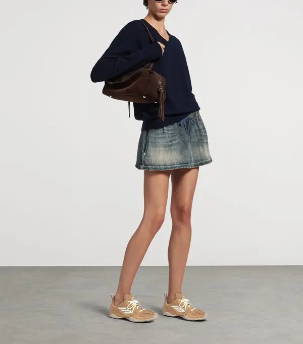 Balenciaga Cotton-blend Ultra Sneakers - Beige