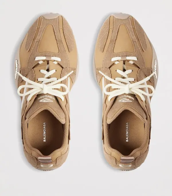 Balenciaga Cotton-blend Ultra Sneakers - Beige