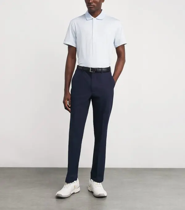 Rlx Ralph Lauren Straight Performance Trousers - Navy