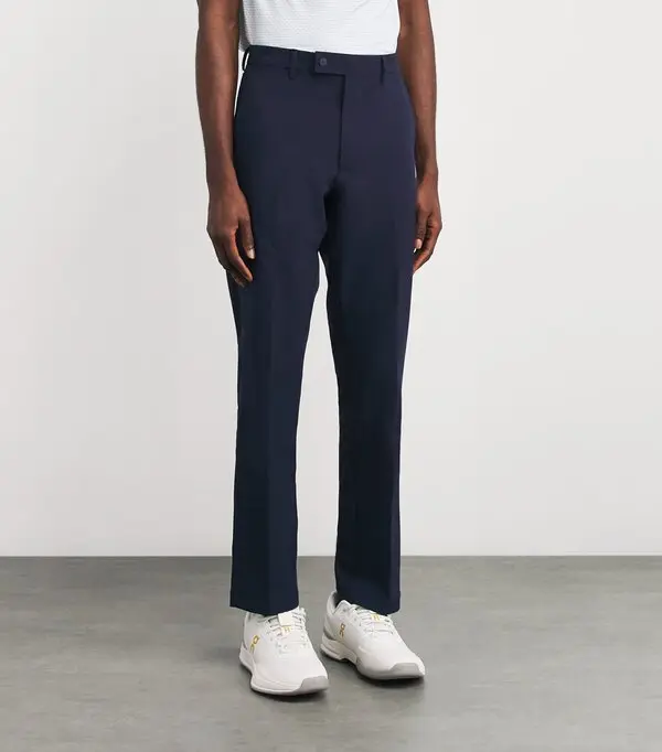 Rlx Ralph Lauren Straight Performance Trousers - Navy