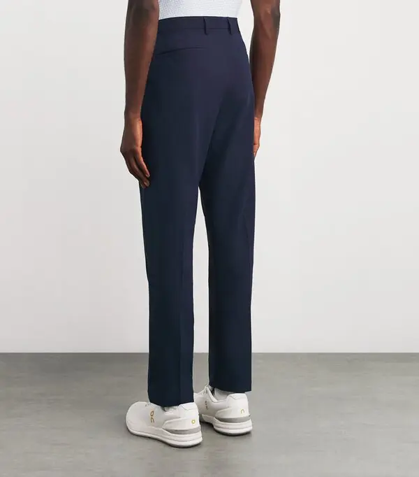 Rlx Ralph Lauren Straight Performance Trousers - Navy