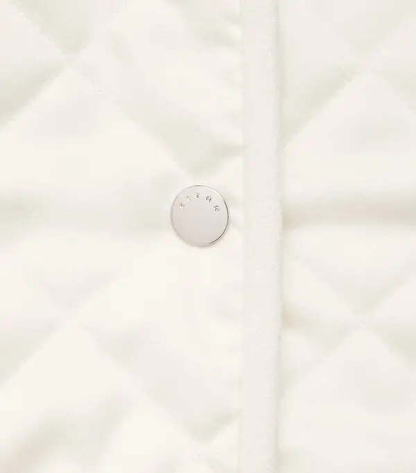 Kiton Cashmere Quilted Down Jacket