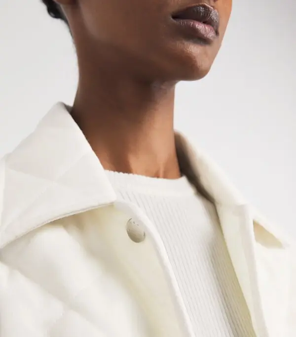 Kiton Cashmere Quilted Down Jacket