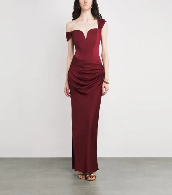 green emerald velvet dress Alex Evenings 8133106