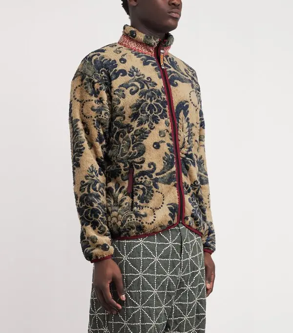 Kapital Fleece Damask Jacket - Beige