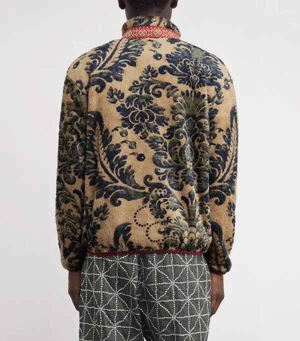 Kapital Fleece Damask Jacket - Beige
