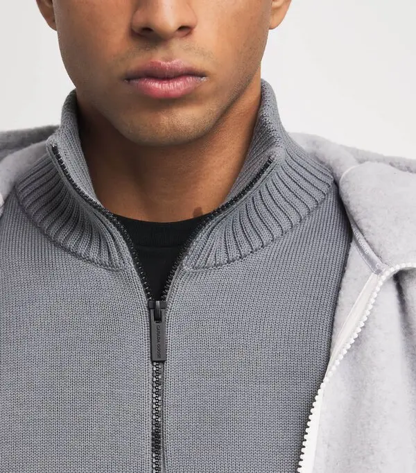 Canada Goose Rosseau Quarter-zip Sweater - Grey