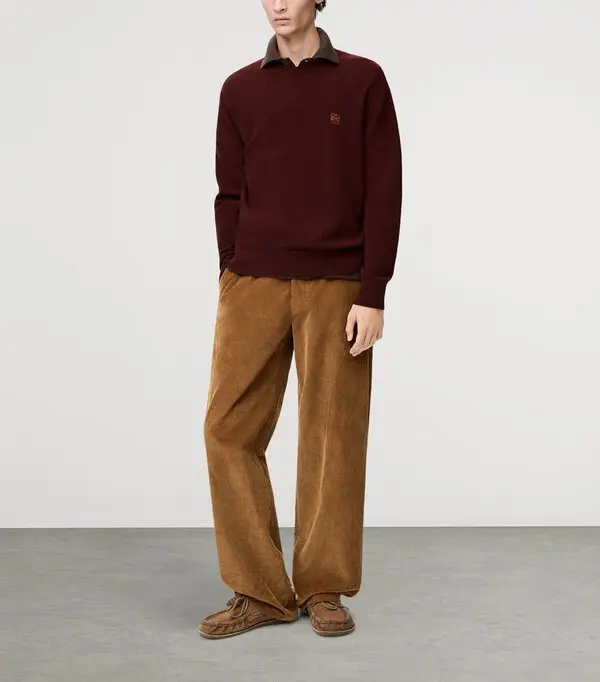 Loewe Wool-blend Anagram Sweater