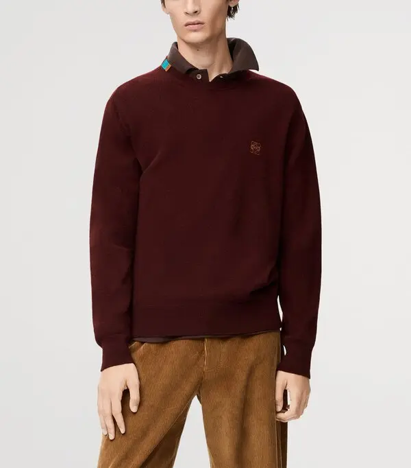 Loewe Wool-blend Anagram Sweater