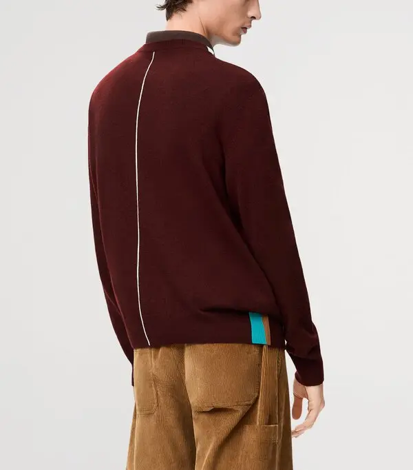 Loewe Wool-blend Anagram Sweater