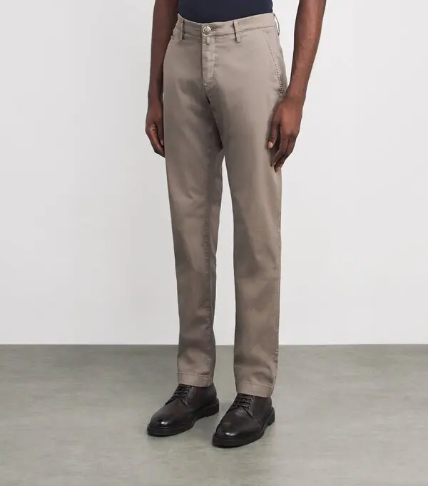 Jacob Cohen Bobby Slim Trousers - Grey
