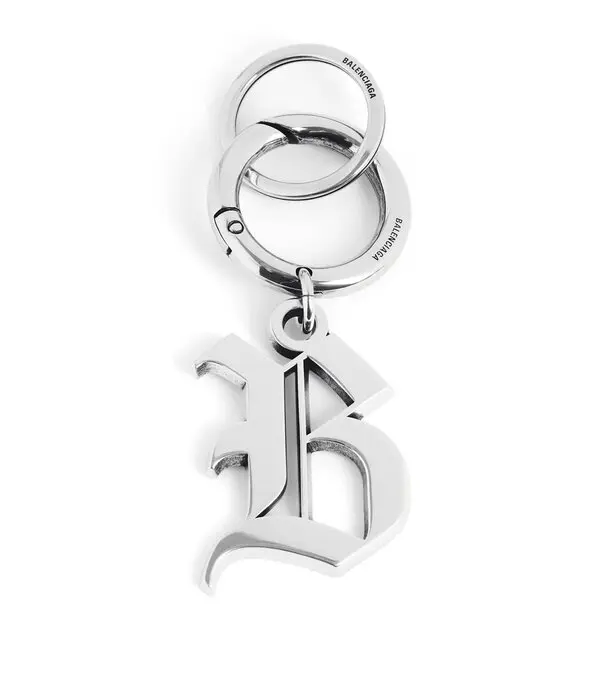 Balenciaga Melrose B Keychain - Neutral