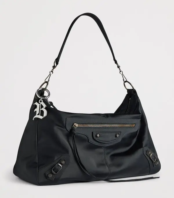 Balenciaga Melrose B Keychain - Neutral