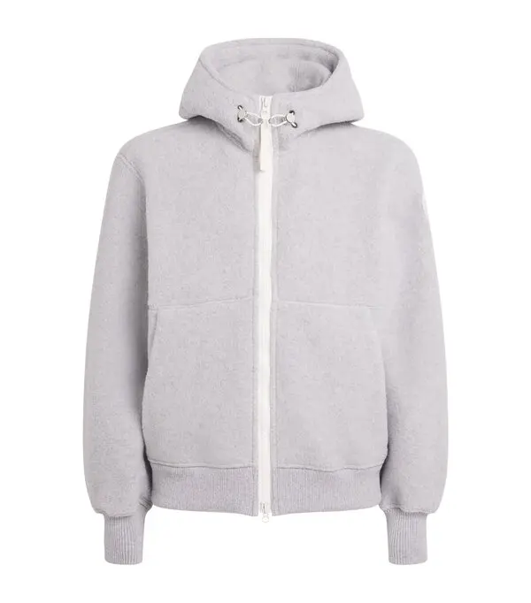 Canada Goose Wool-blend Chilliwack Zip-up Hoodie - Grey