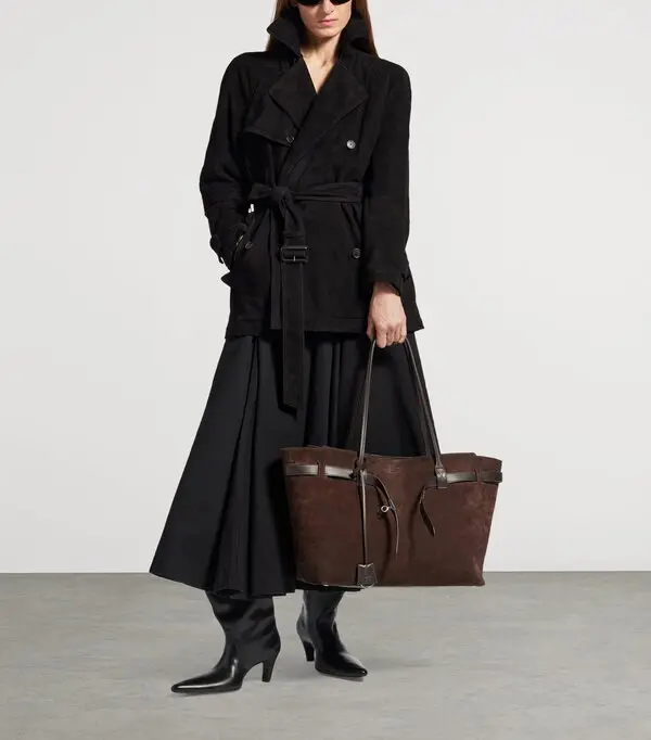 Balenciaga Bel Air Tote Bag - Brown