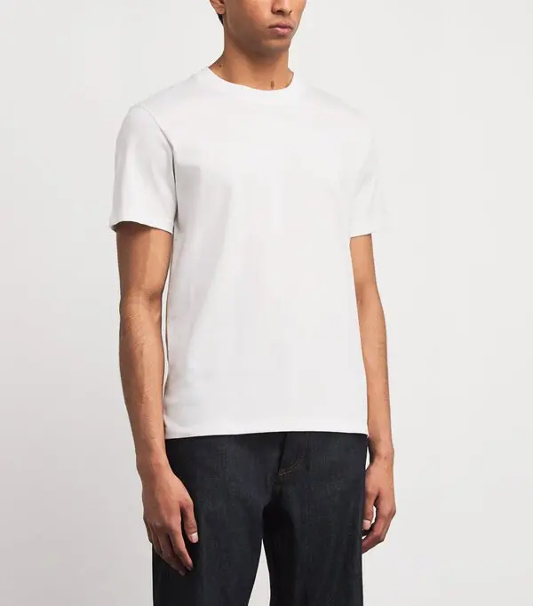 Sandro Organic Cotton Logo T-shirt - Beige