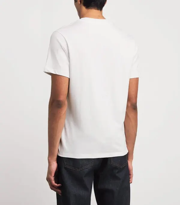 Sandro Organic Cotton Logo T-shirt - Beige