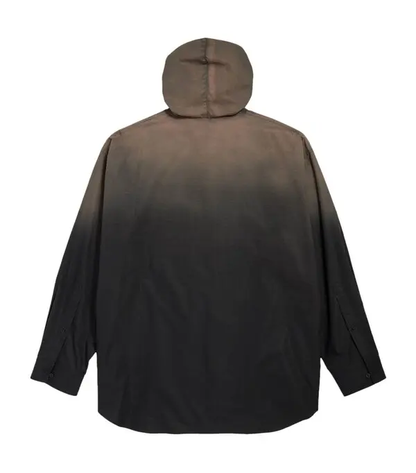 Balenciaga Hooded Ombré Shirt