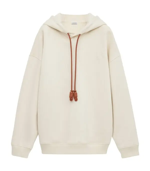 Loewe Cotton-blend Anagram Hoodie