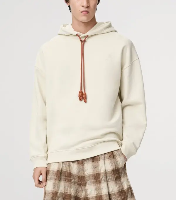Loewe Cotton-blend Anagram Hoodie