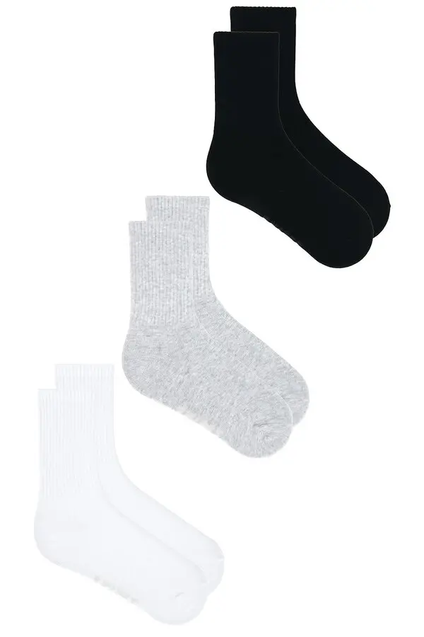 SKIMS Sport Crew Socks Set Of 3