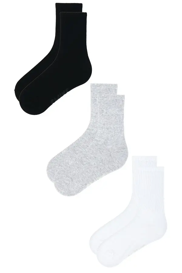 SKIMS Sport Crew Socks Set Of 3