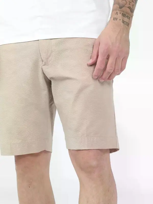 Nn07 Billieshort Seersucker Shorts