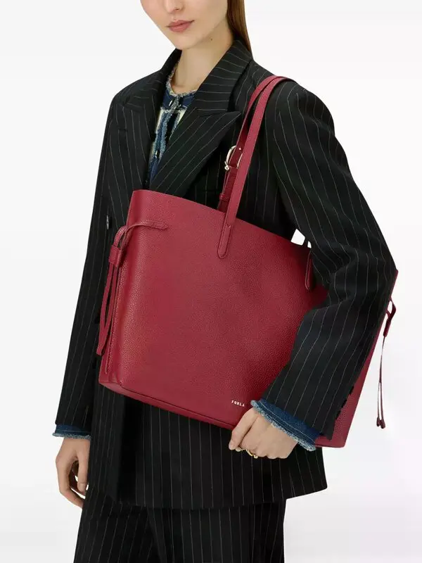 Furla Ava Large Leather Tote Bag