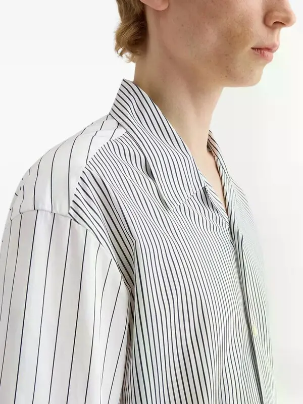 JIL SANDER Striped Short-sleeve Shirt