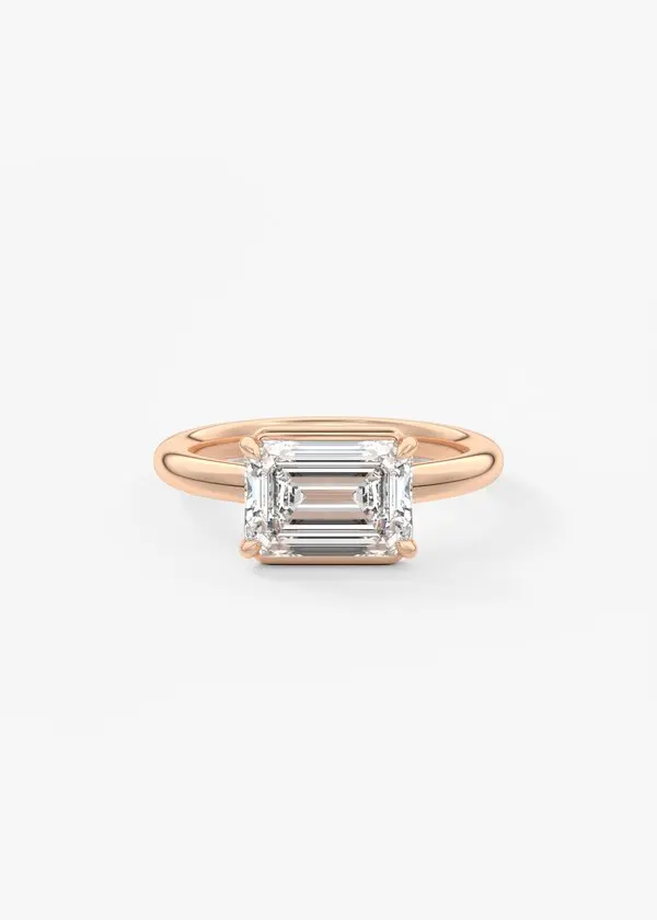 FRANK DARLING The Clutchette E.w. Emerald Ring - Yellow Gold