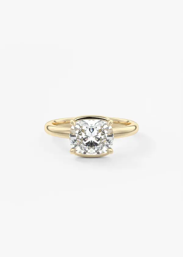 FRANK DARLING The Clutchette E.w. Elongated Cushion Engagement Ring - Yellow Gold