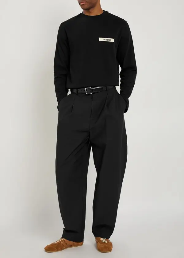 Jacquemus Le T-shirt Gros Grain Cotton T-shirt