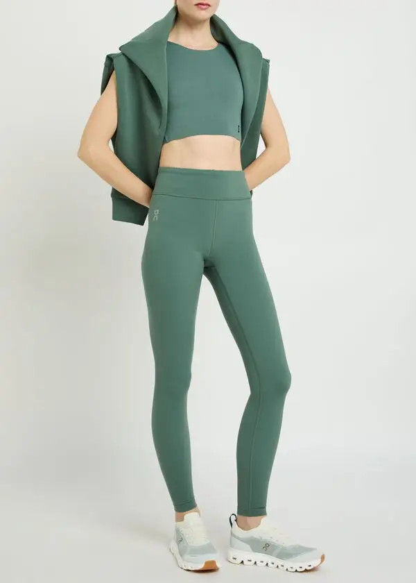On Core Logo Stretch-jersey Leggings